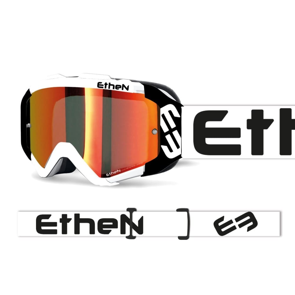 ÓCULOS ETHEN MX05R – BLACK/WHITE – MotoMX